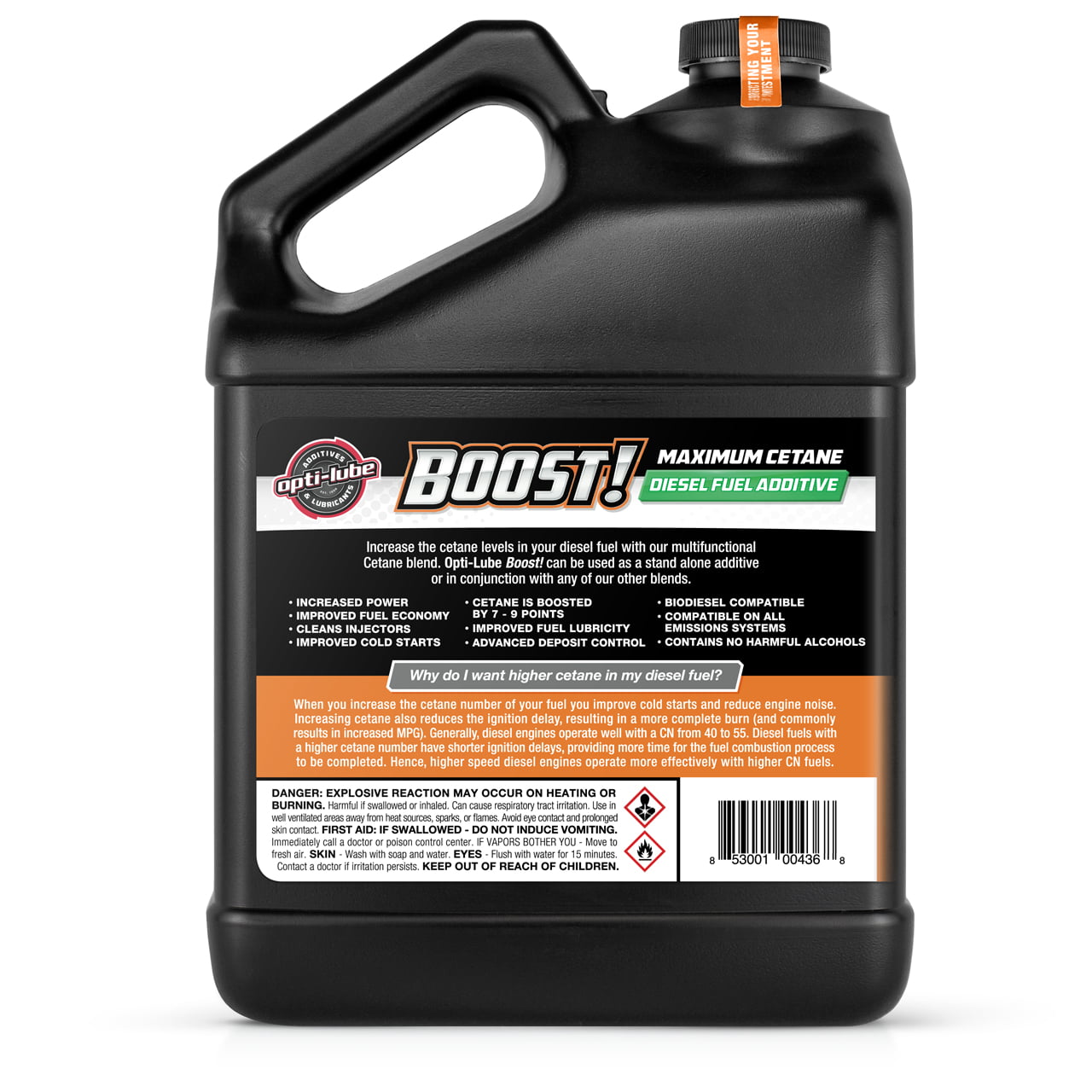 Opti-Lube Boost! Formula Diesel Fuel Additive - 1 Gallon without ...