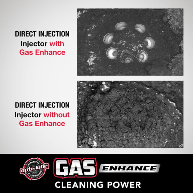 OPTI-LUBE GAS ENHANCE FUEL ADDITIVE - 1 Gallon with Spigot, Treats Up ...