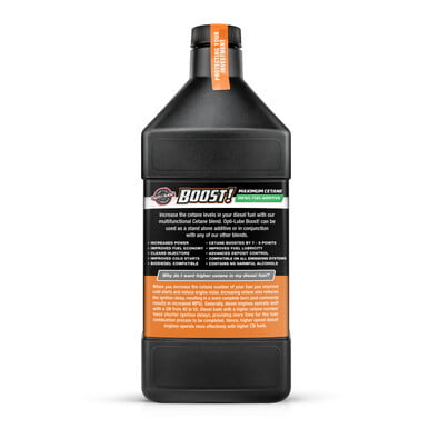 Opti-Lube Boost! Formula Diesel Fuel Additive - Quart Treats up to 640 ...