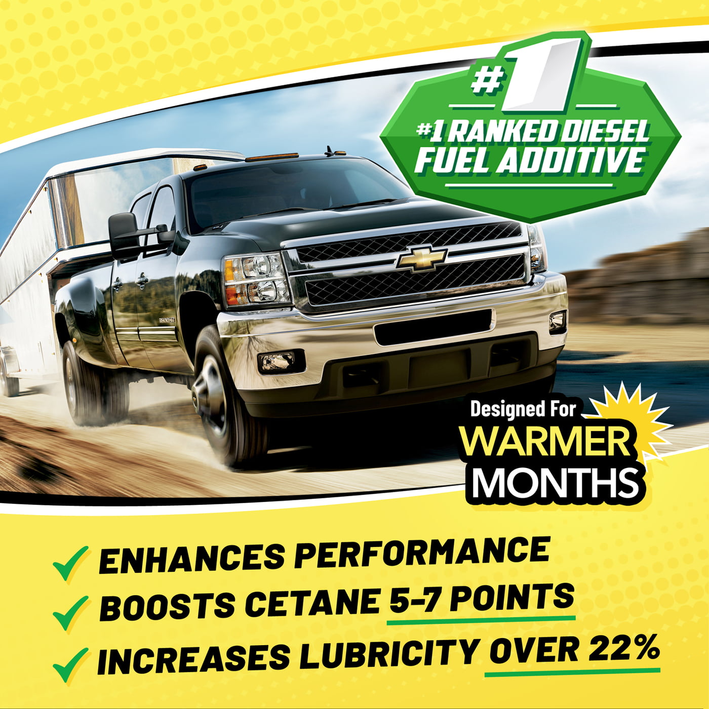 Opti-Lube Summer+ Formula Diesel Fuel Additive - 1 Quart, Treats up to ...