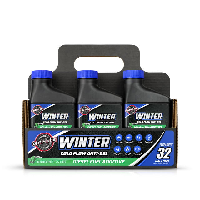 Opti-Lube Winter Formula Diesel Fuel Additive - 8oz 6 pack Treats up to ...