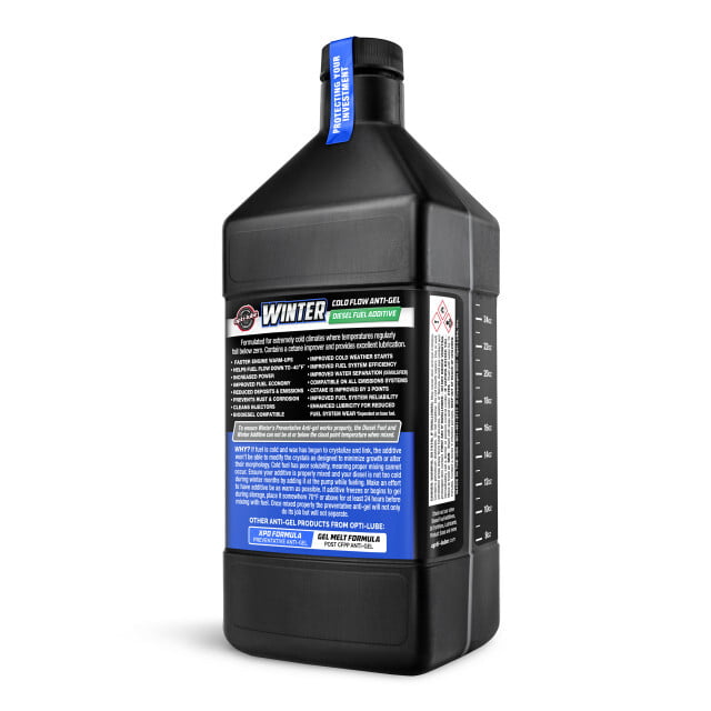 Opti-Lube Winter Formula Diesel Fuel Additive - Quart, Case of 12 ...