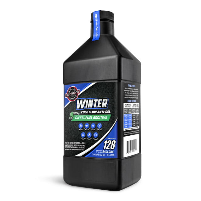 Opti-Lube Winter Formula Diesel Fuel Additive - Quart Treats up to 128 ...