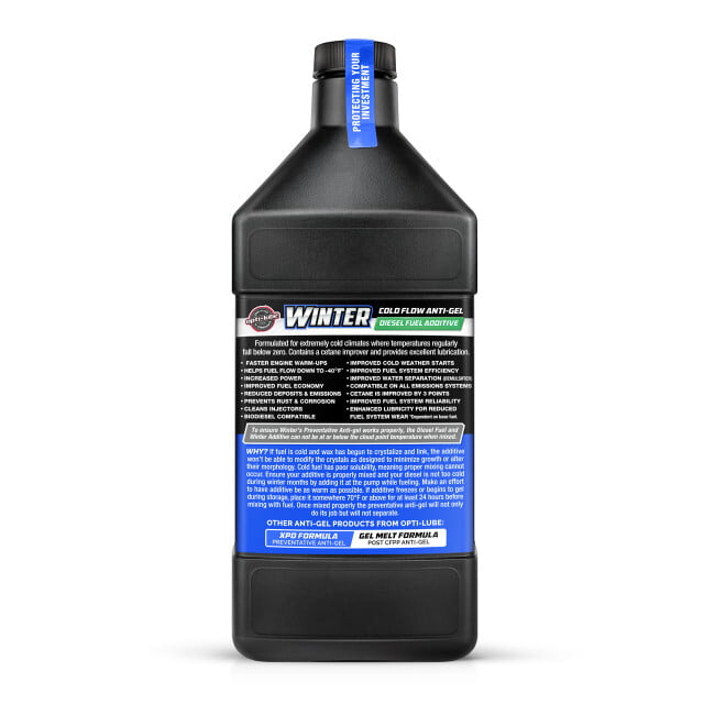 Opti-Lube Winter Formula Diesel Fuel Additive - Quart Treats up to 128 ...