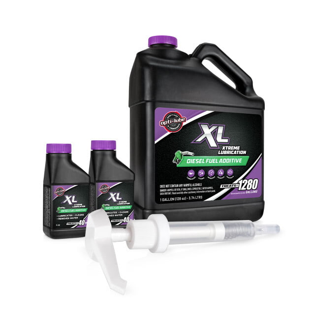 Opti-Lube XL Xtreme Lubricant Diesel Fuel Additive - 1 Gallon with ...