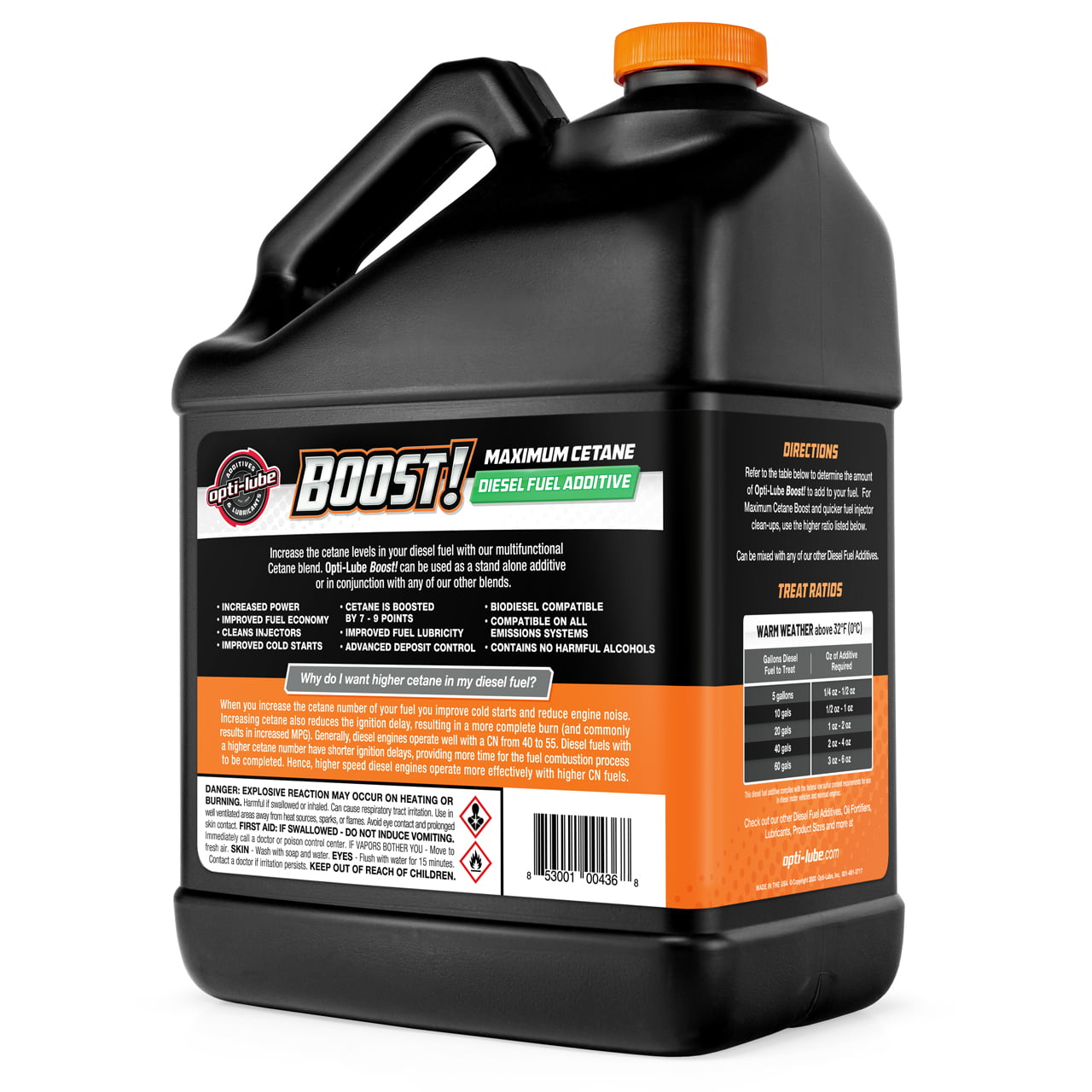 Opti-Lube Boost! Formula Diesel Fuel Additive - 1 Gallon without ...