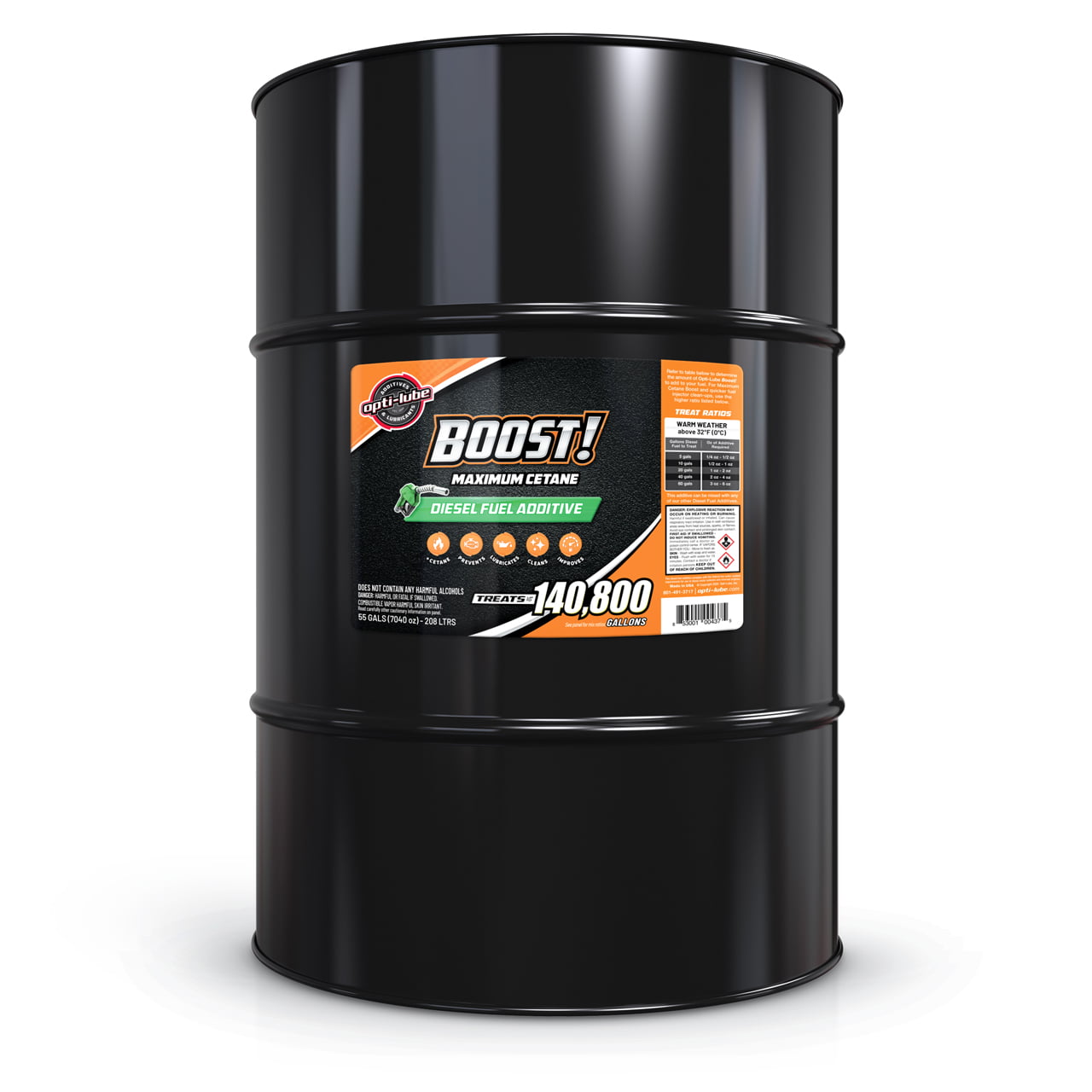 Opti-Lube Boost! Formula - 55 Gallon Drum (7040oz)