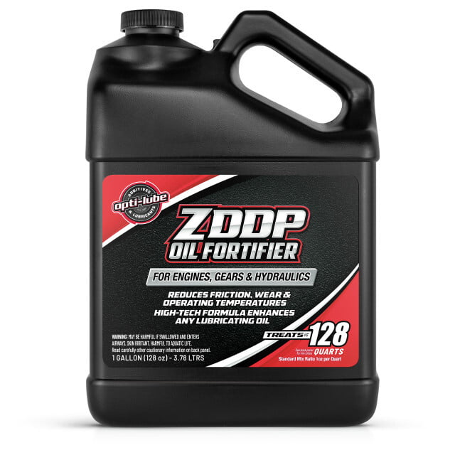 OPTI-LUBE ZDDP OIL FORTIFIER - 1 Gallon with Accessories (1 Plastic ...