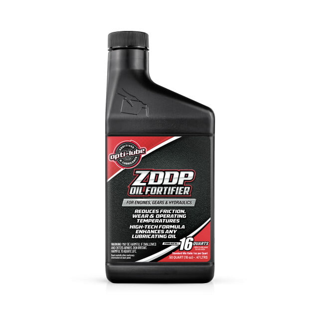 OPTI-LUBE ZDDP OIL FORTIFIER - 16 Ounce, Treats up to 16 Quarts of Oil
