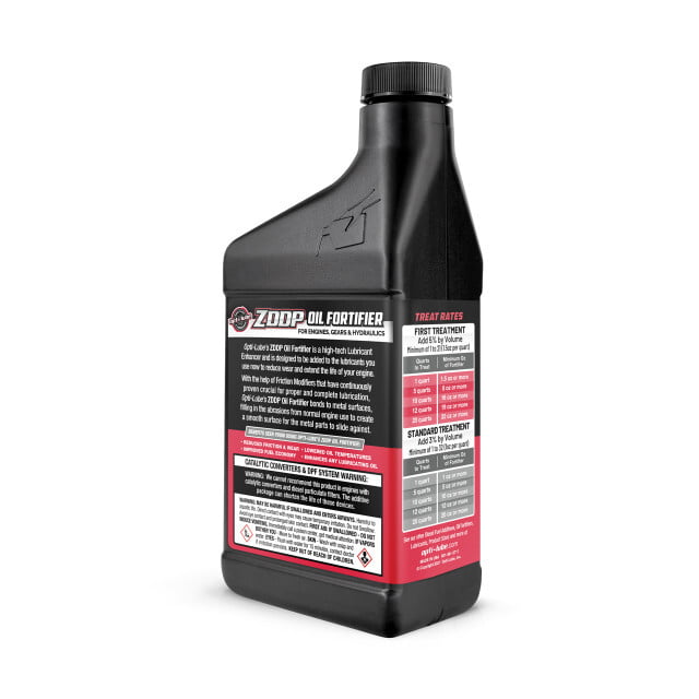 OPTI-LUBE ZDDP OIL FORTIFIER - 16 Ounce, Treats up to 16 Quarts of Oil