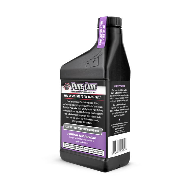 Opti-Lube Pure Lube Competition Use Diesel Fuel Additive - 16oz Bottle